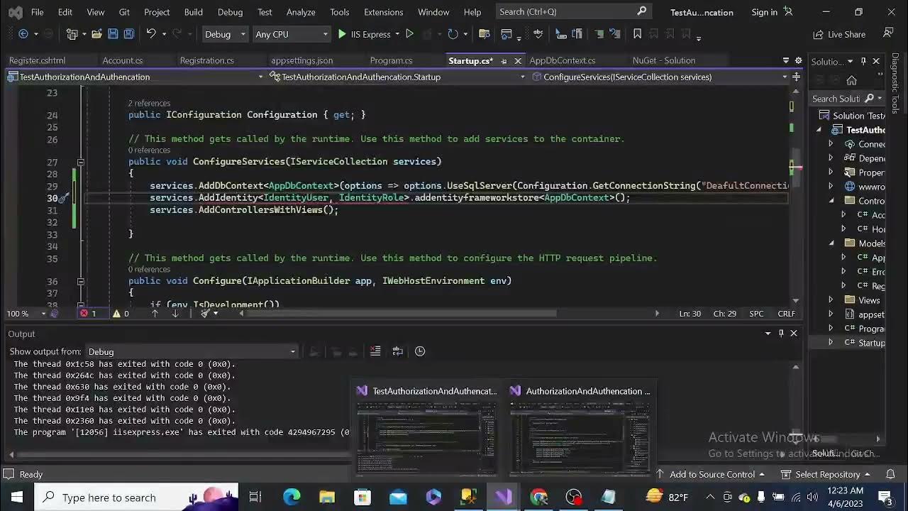 Invalidoperationexception Unable To Resolve Service For Type Microsoftaspnetcoreidentity
