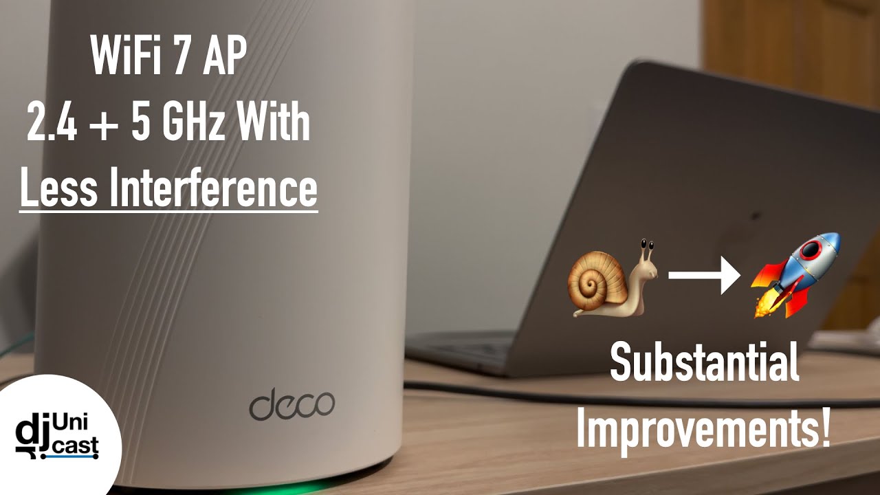 WiFi 7 Speed Test With Less Interference On The 2.4 GHz + 5 GHz Bands ...