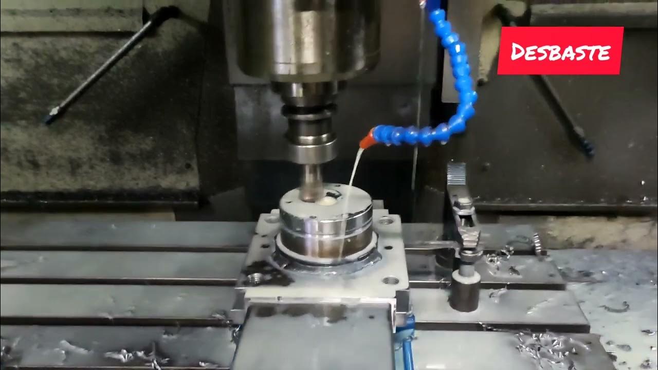 Passo a Passo do Processo de Usinagem em Fresadora CNC - YouTube