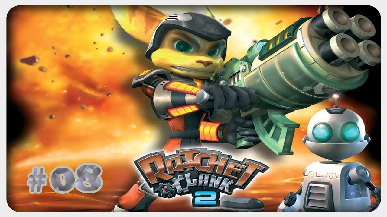 RATCHET & CLANK 2 HD #08 | Ratchet meets Mario Galaxy Let's Play ...