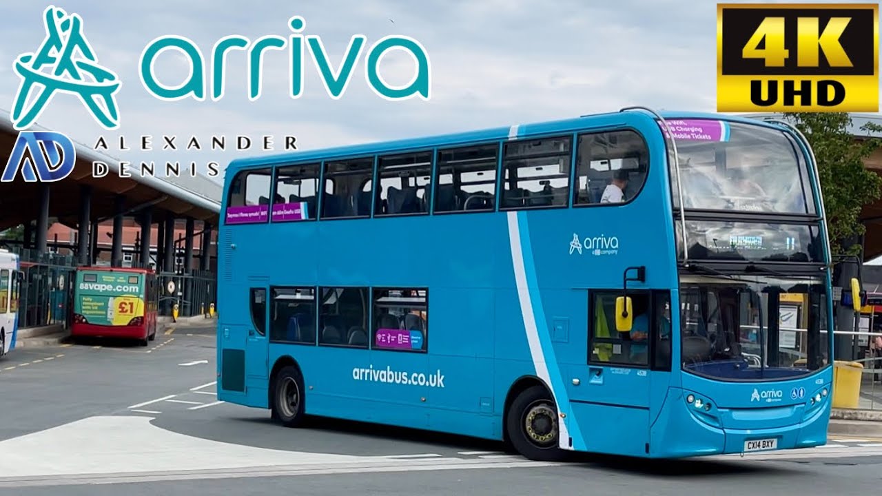 [Arriva Wales: Cymru Coastliner 11 Chester to Holywell via Flint] ADL ...