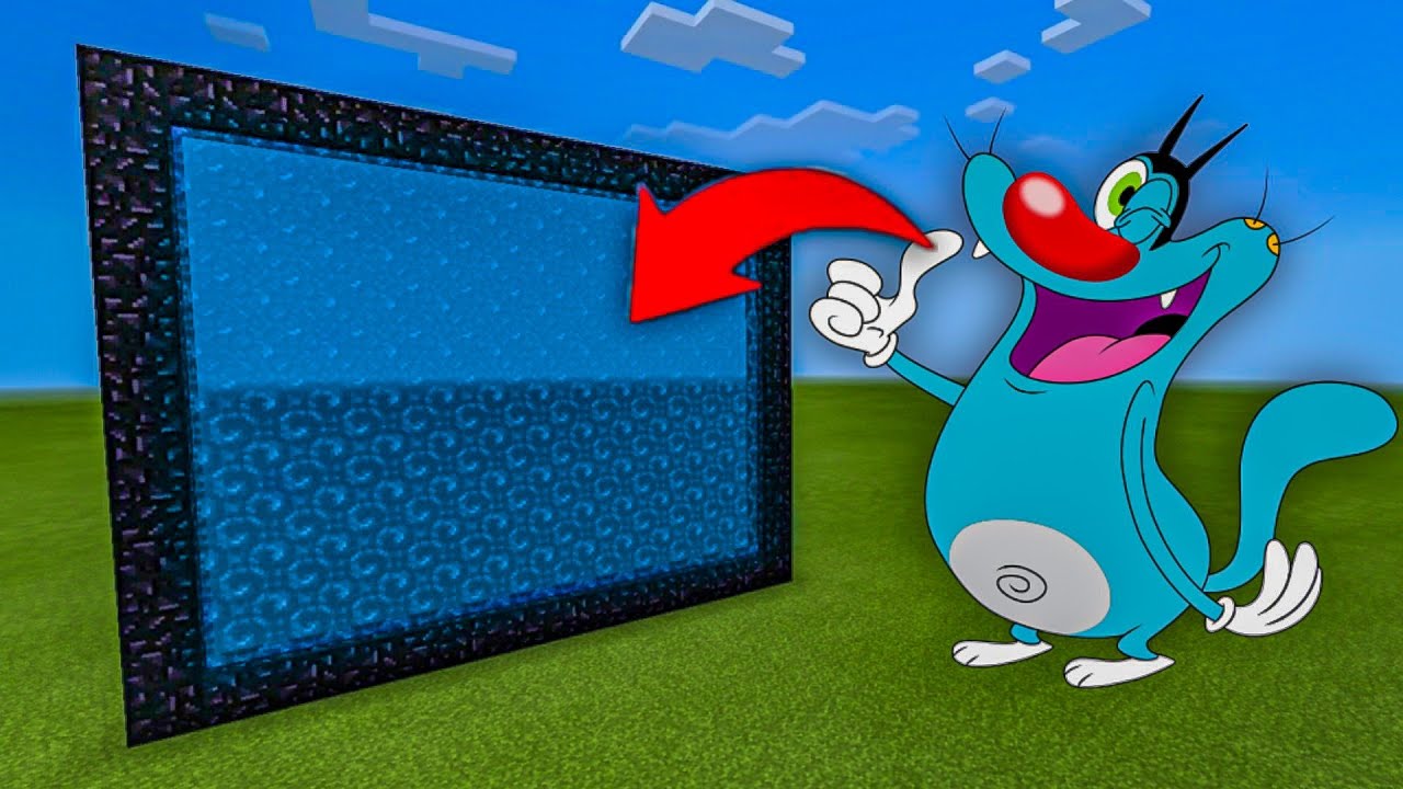 How to Make a PORTAL to OGGY AND THE COCKROACHES in Minecraft - YouTube