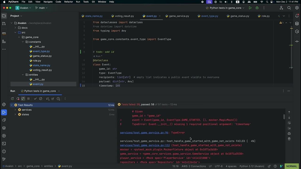 Avalon Game Project - Day 31 Planing for refactoring - YouTube