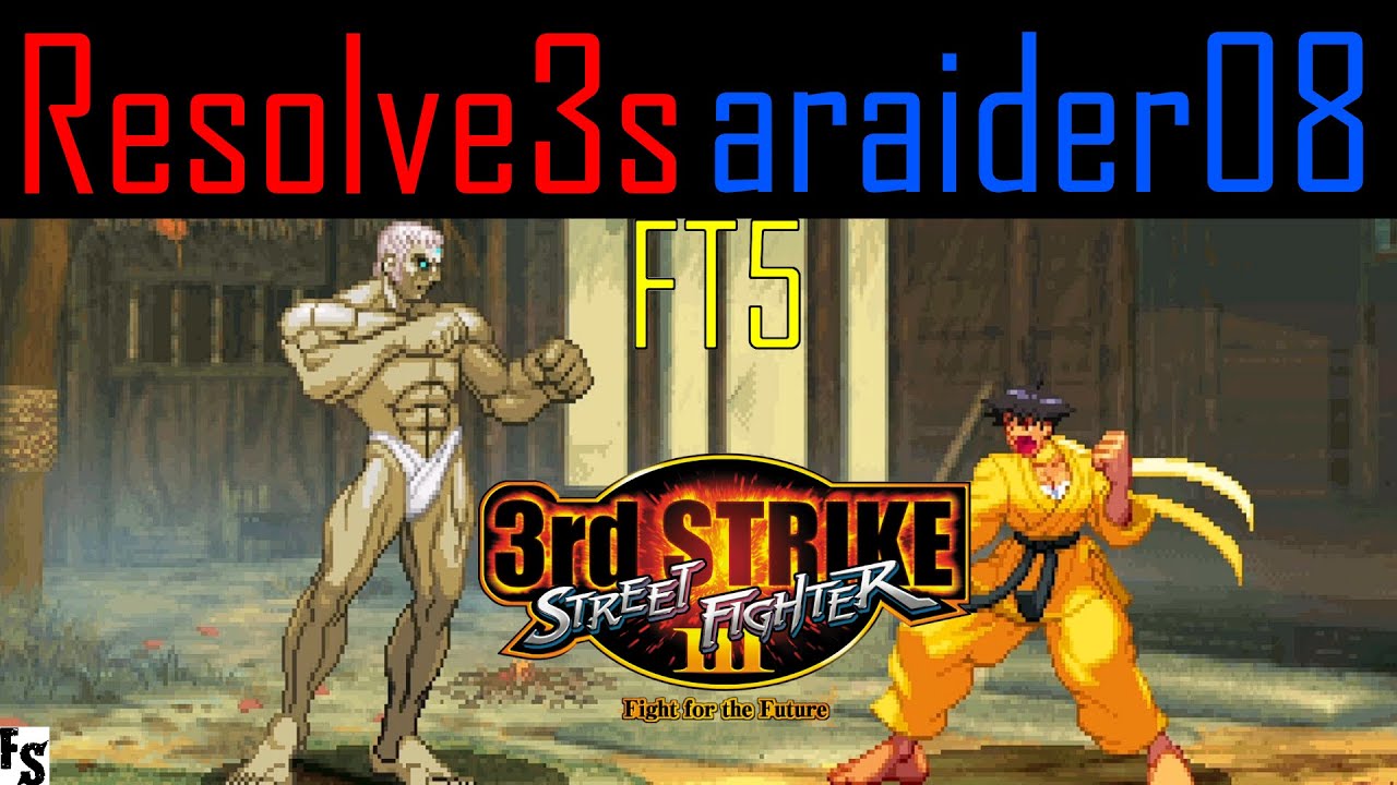 Street Fighter III: Third Strike - Resolve3s [Urien] vs araider08 ...