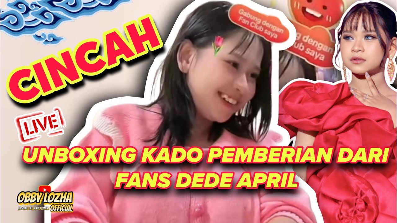 DEDE APRIL UNBOXING ‼️ KADO PEMBERIAN DARI FANS SAMPE BANYAK BANGET ...