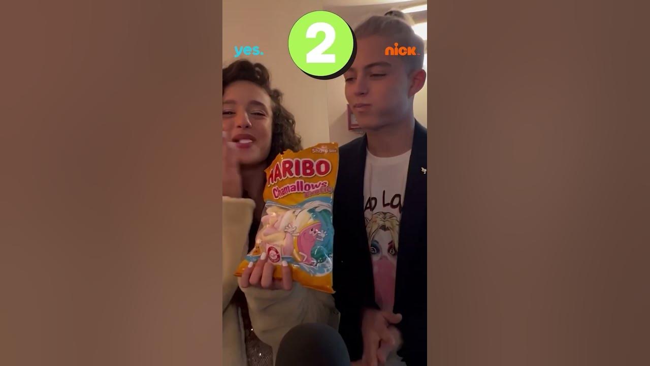 דילן דרור ואמילי מדואל באתגר המרשמלו רוני ותום ניקלודיאון Shorts
