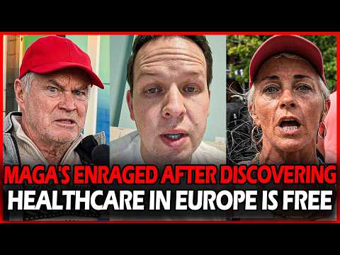 MAGA Voters ENRAGED After Discovering Healthcare In Europe Is FREE