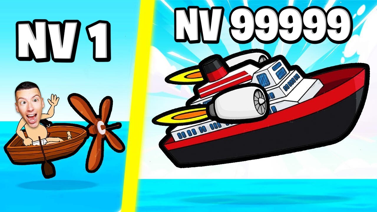 LA MEILLEURE ÉVOLUTION DE BATEAUX !! (Boat Evolution) - YouTube