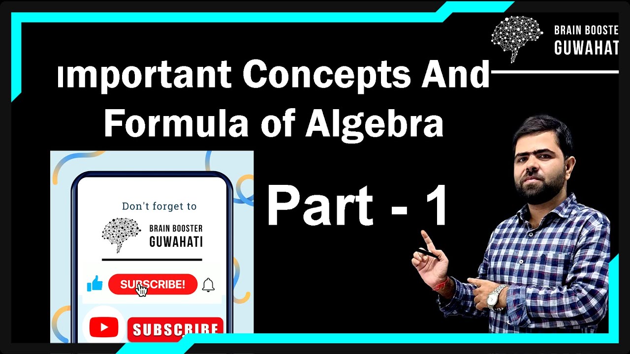 ALGEBRA | Part 1 | Algebra Tricks | Algebra Formulas | Algebra for ssc ...