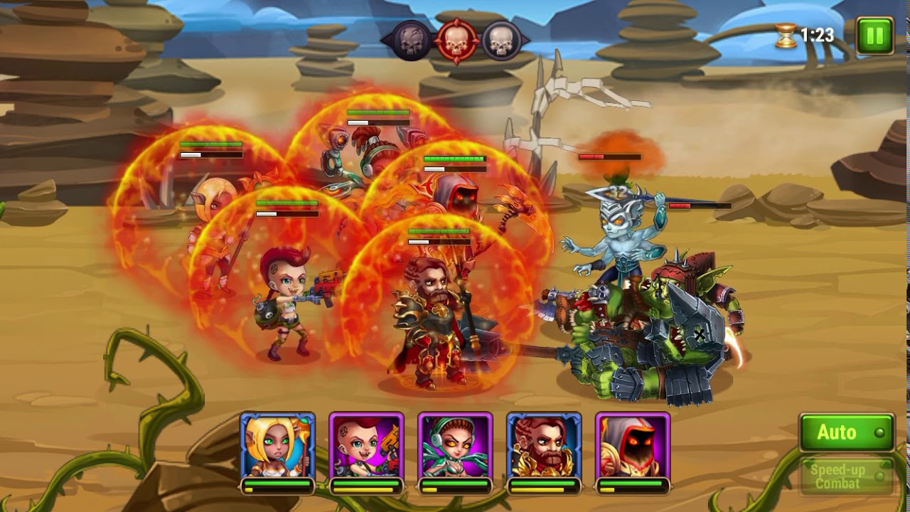 Hero Wars Map 7-12 - YouTube