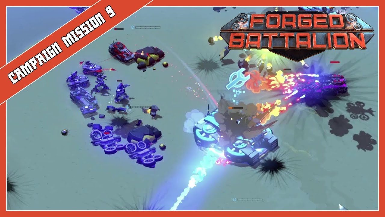 Forged Battalion - Campaign Mission 9 | A C&C like RTS game - YouTube