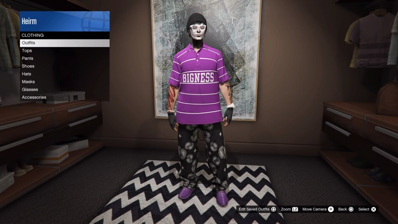 𝙿𝚞𝚛𝚙𝚕𝚎 𝚖𝚊𝚕𝚎 "𝚁𝙽𝙶" 𝚘𝚞𝚝𝚏𝚒𝚝 𝙸 𝙶𝚃𝙰 𝙾𝚗𝚕𝚒𝚗𝚎 - YouTube