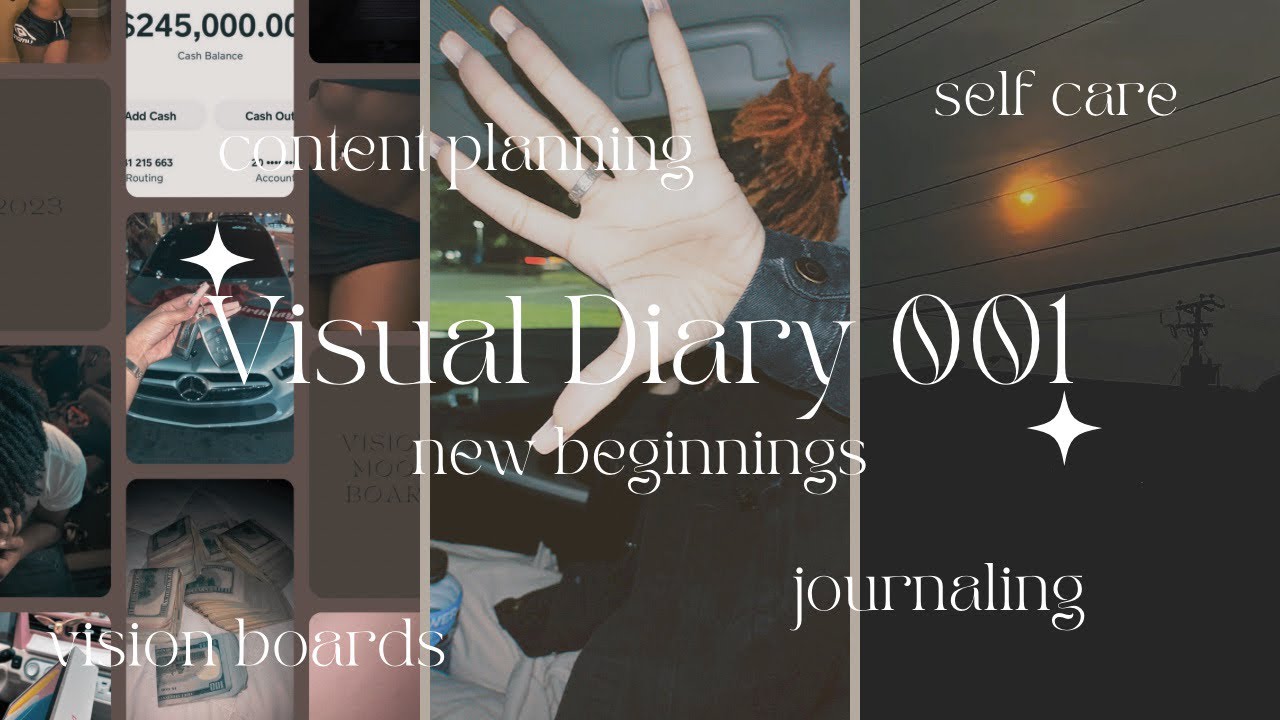 visual diary 001: new beginnings - YouTube