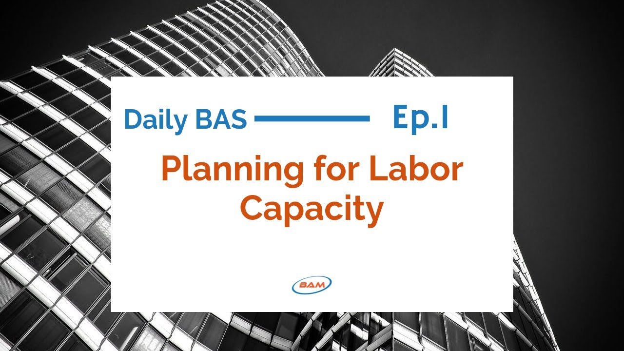 Daily BAS 001: Planning for Labor Capacity - YouTube
