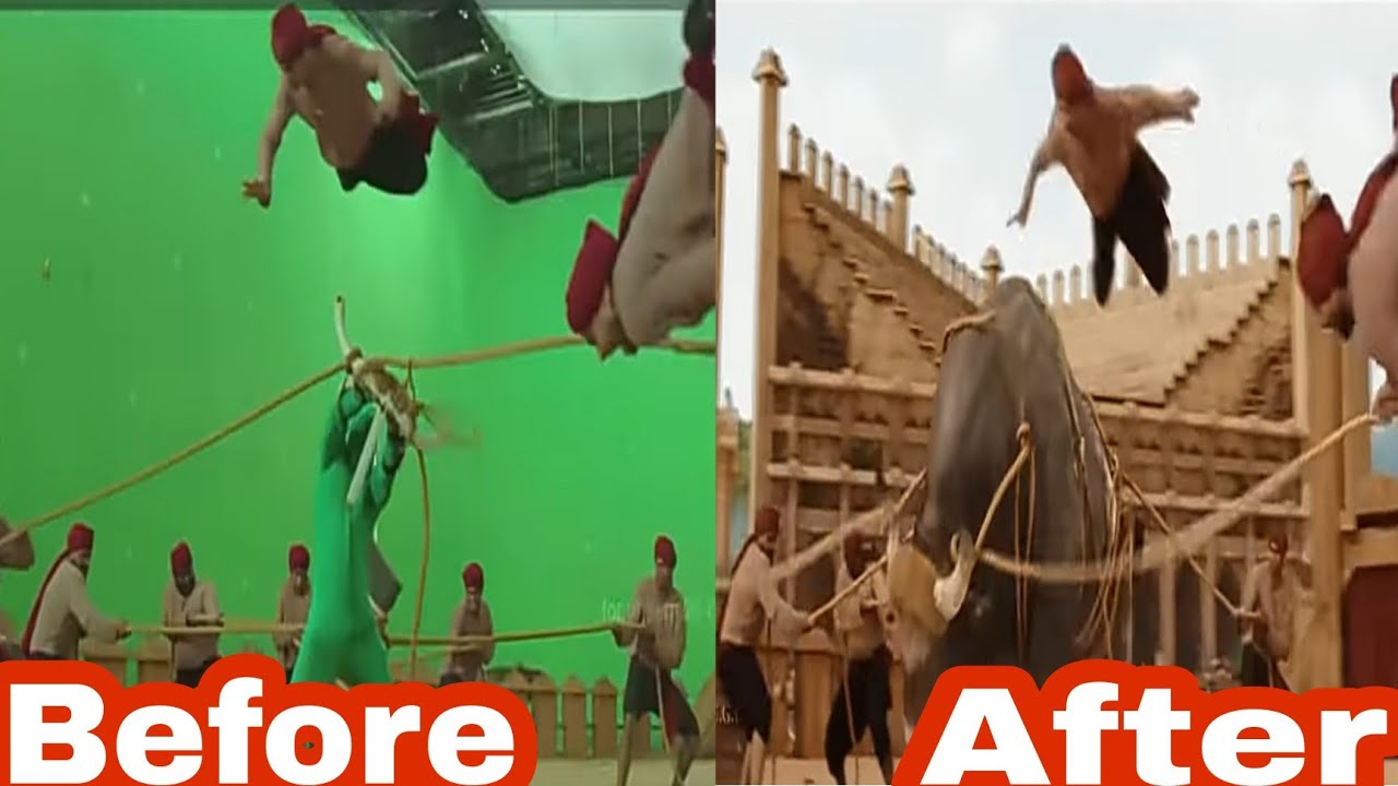 Bahubali 2 Movie Behind the Scenes And Visual Effects || Youtube India ...