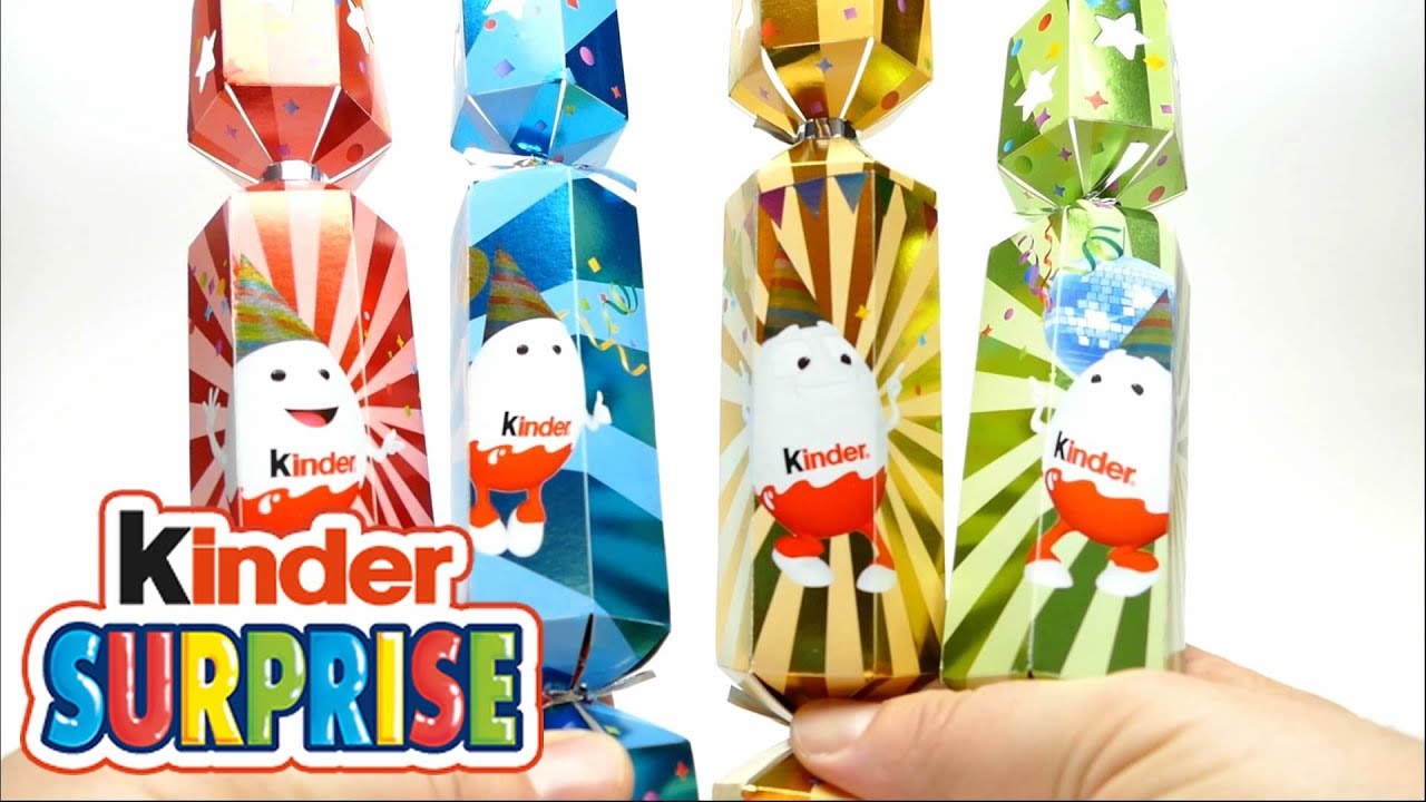 Kinder Surprise Kinder Mix Party Fun with Candy - YouTube