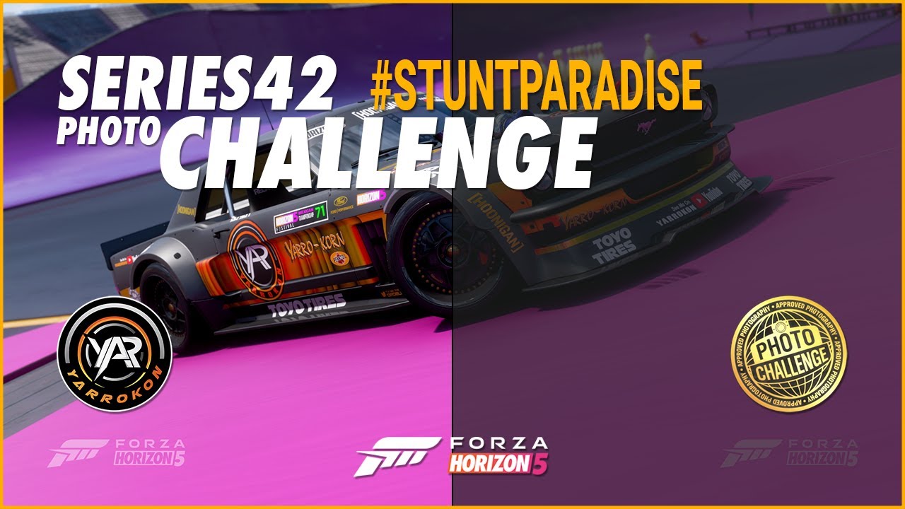 FH5 Series 42 Photo Challenge #STUNTPARADISE - YouTube