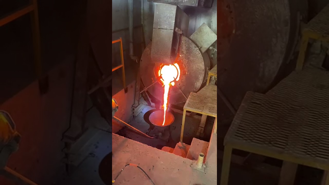 Dore bar smelting - YouTube