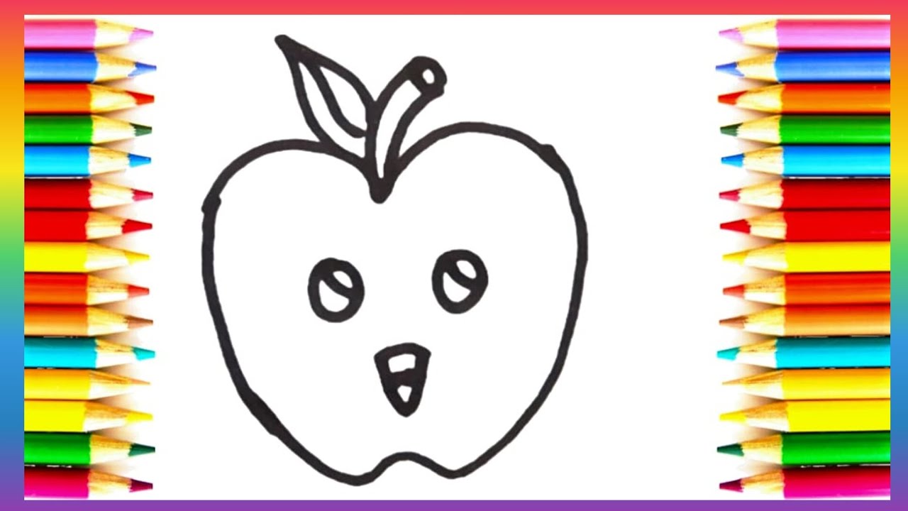 How to Draw and Colour Fruits 🍉🍉🍊| Drawing Step by Step | Drawing for ...