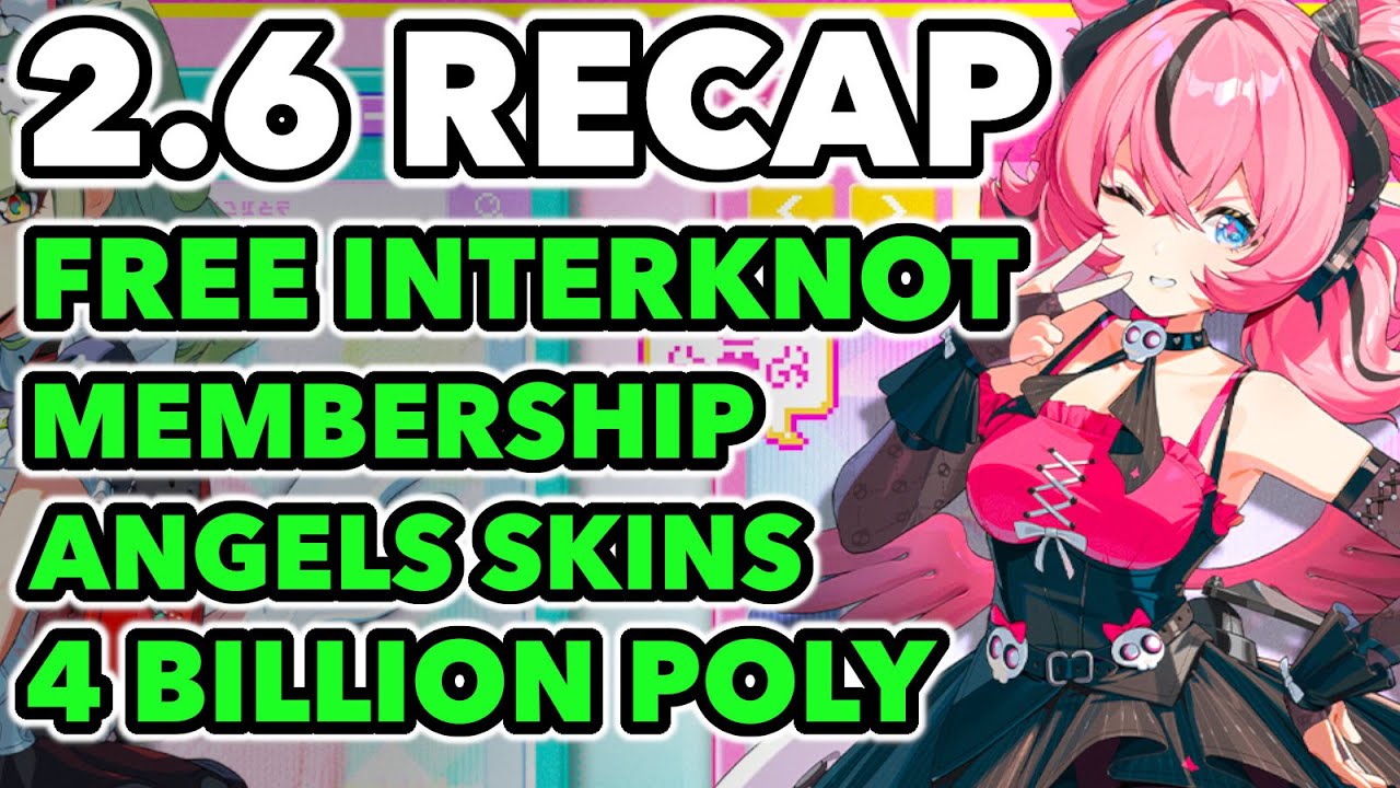 FREE INTERKNOT MEMBERSHIP, ANGELS SKINS, 4 BILLION POLYCHROME - Zenless ...