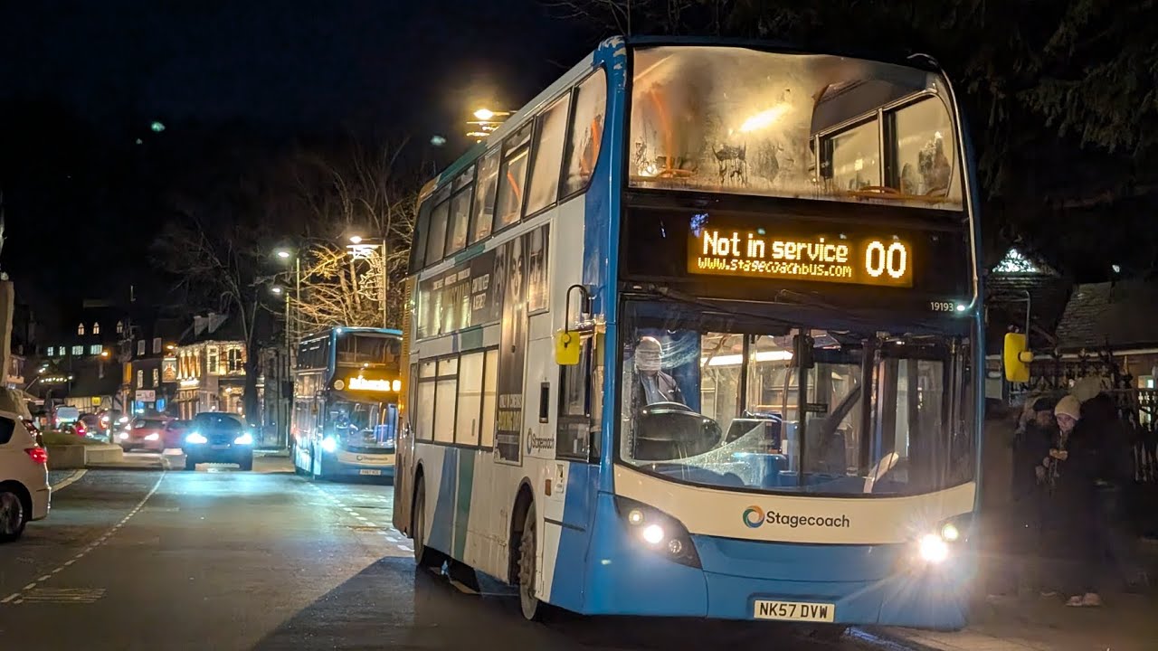 Racing an MMC! - Stagecoach South NK57 DVW 19193 ADL Enviro400 - YouTube