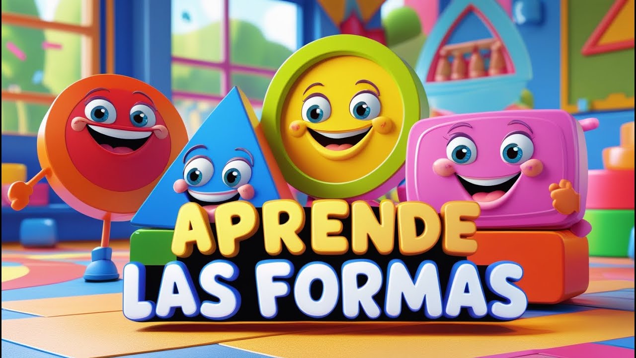 🎵 Aprende las Formas Geométricas Jugando | Canción Divertida para Niños ...