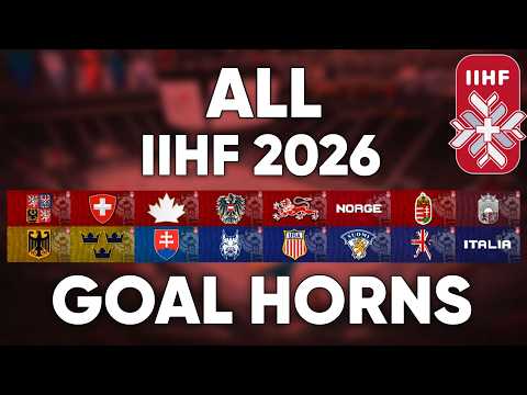 All IIHF World Championship 2026 Goal Horns