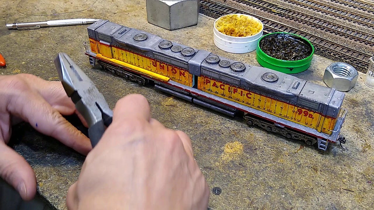Making handrails with music wire part 3 - YouTube