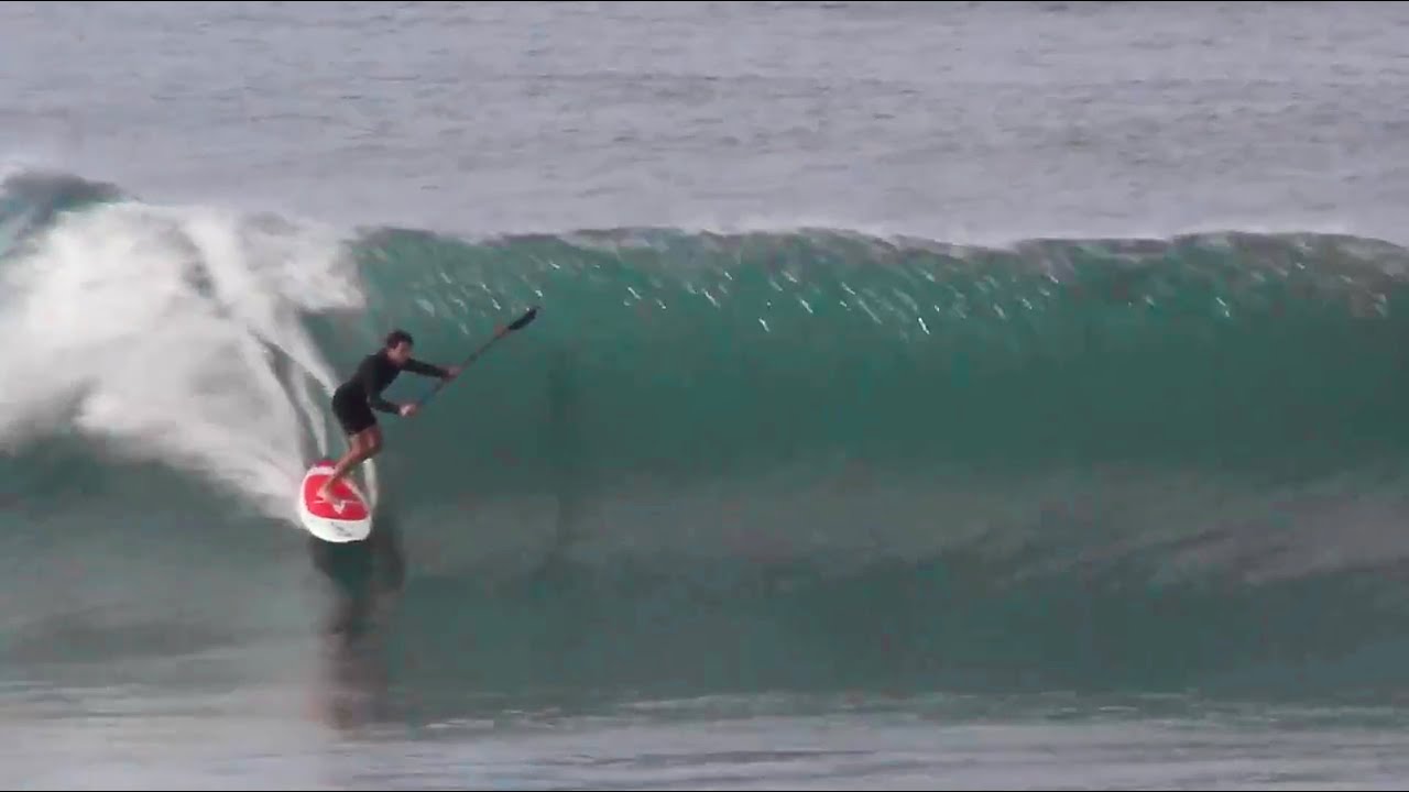 Corran SUP Mach1 surfing paddleboard - YouTube