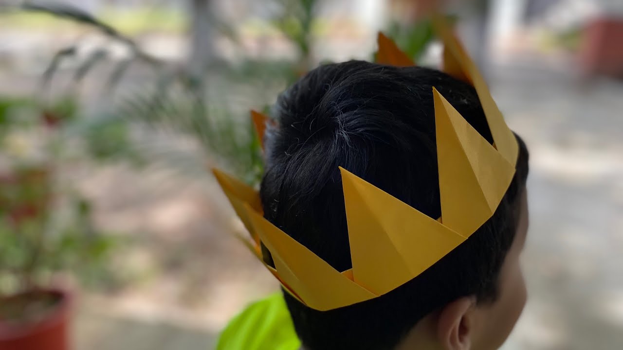 Children’s Craft - Crown - YouTube