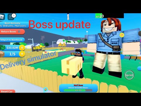 Delivery Simulator Roblox (boss Update) - YouTube