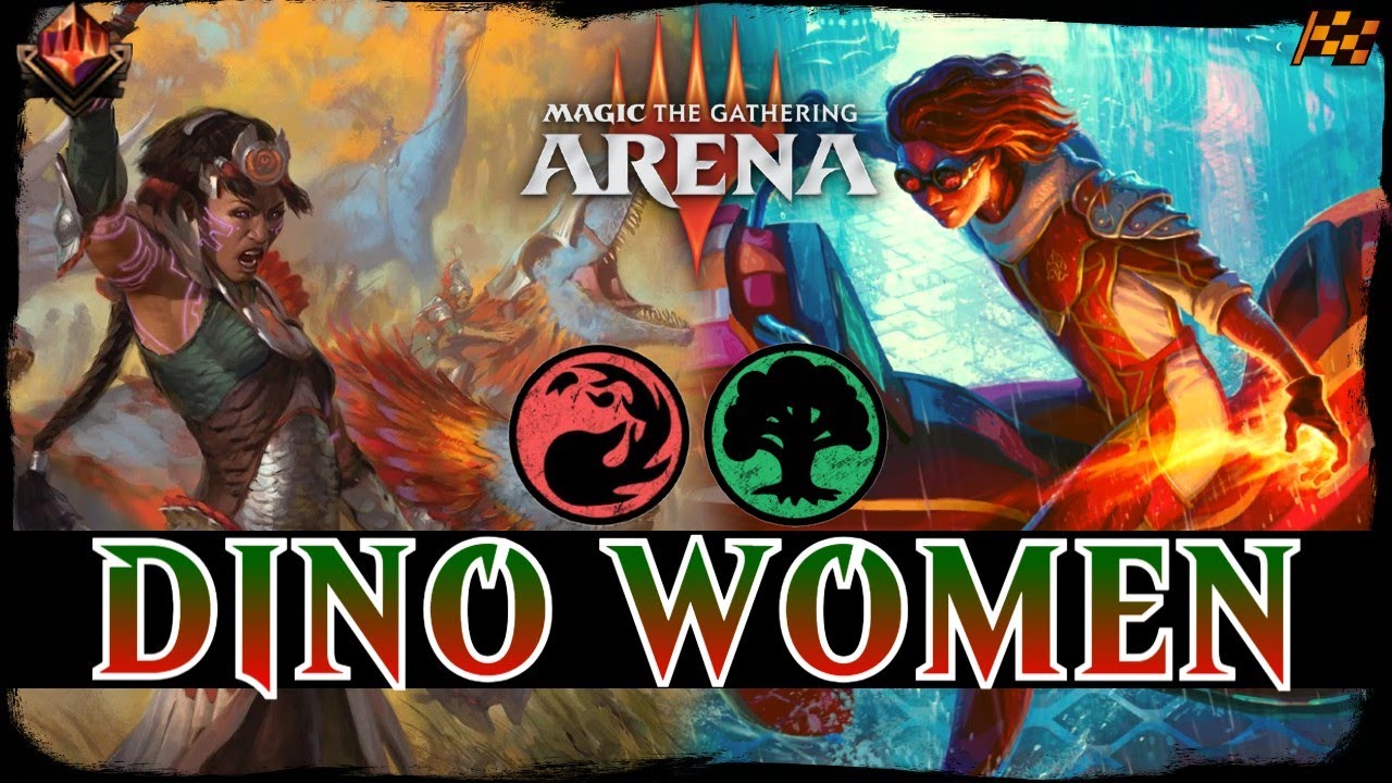 LOVE AND DINOSAURS! | MTG Arena - Gruul Dinos Stompy Chandra & Nissa ...