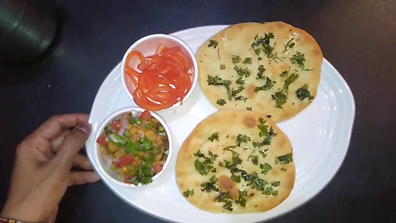 tandoori kulcha in microwave using convection microwave oven - YouTube