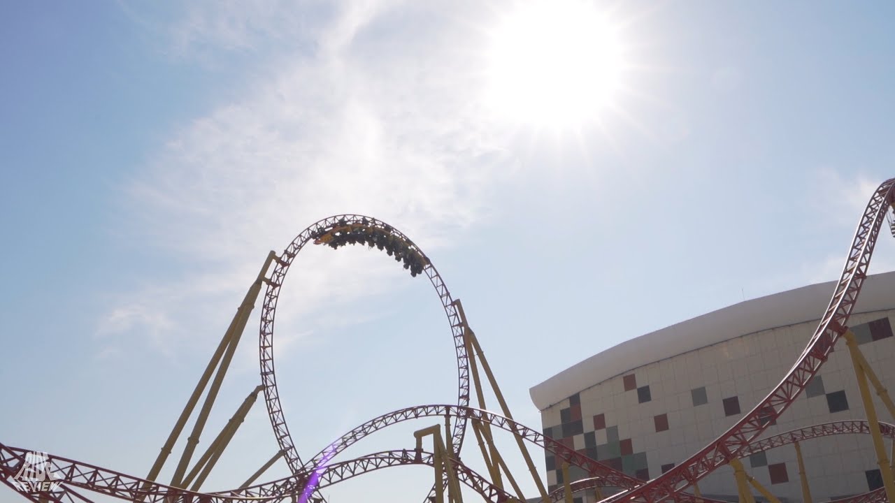 Velociraptor - IMG Worlds of Adventure - MACK Rides - Launch Coaster ...