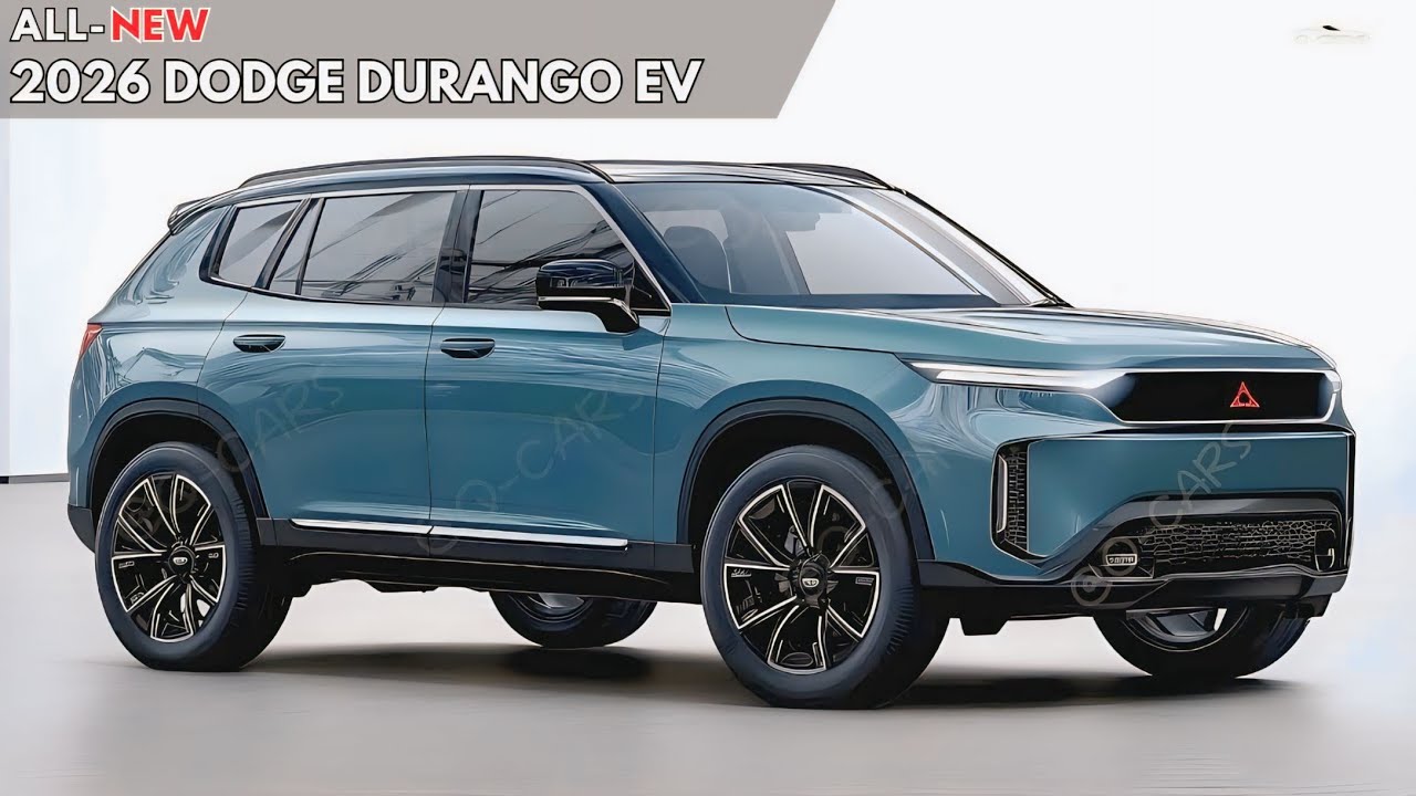 2026 Dodge Durango EV Revealed - A Total Revolution In Its Class ...