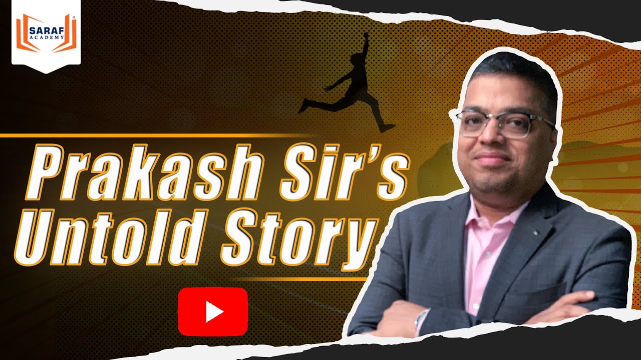 Untold Story of Prakash Sir #successstory - YouTube