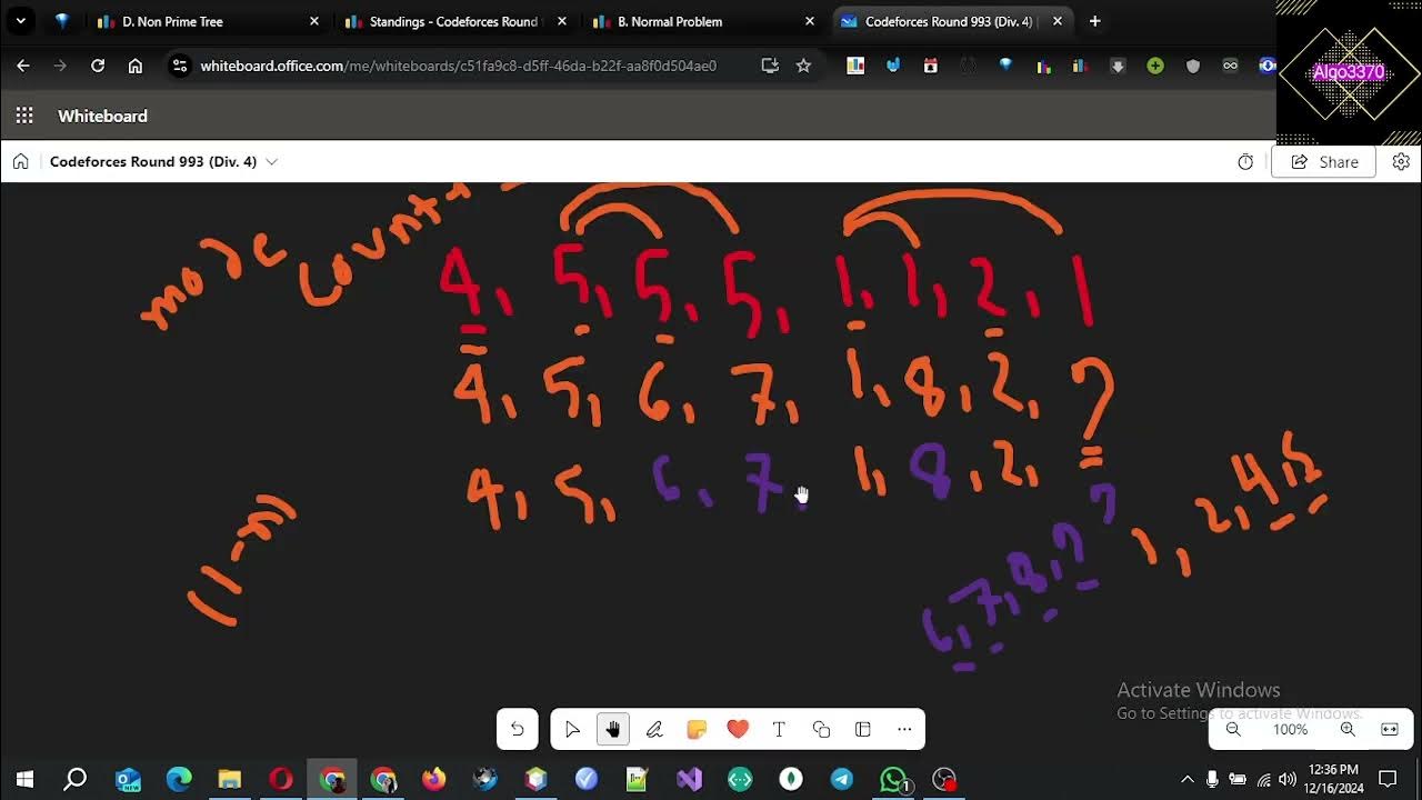 B. Normal Problem | Codeforces Round 993 (Div. 4) | CP in Bangla | java solution - YouTube