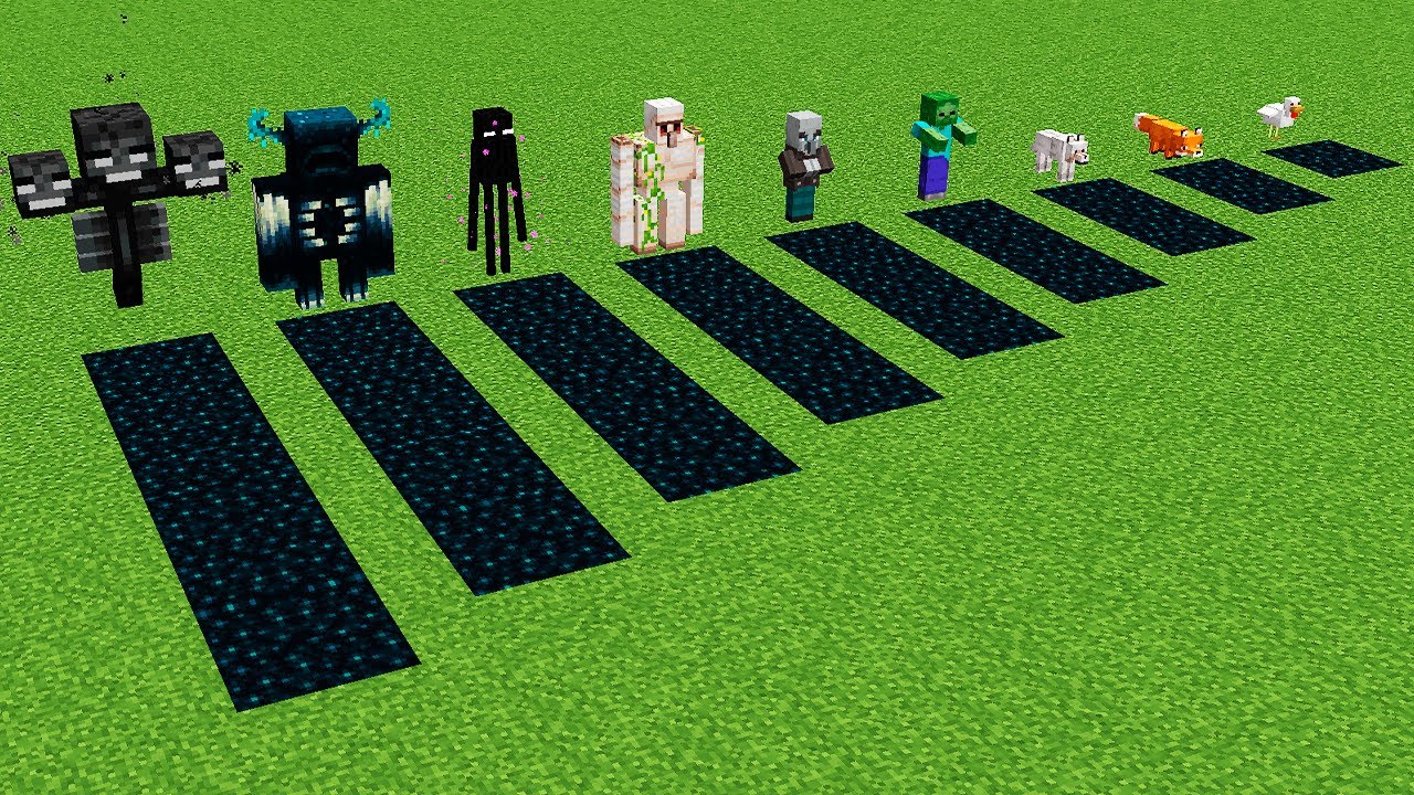 all mobs minecraft generate sculk - YouTube