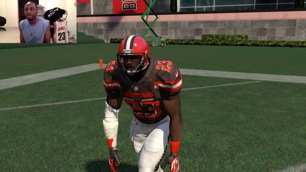 Madden Gameplay - Can LeBron James Catch a 99yd Touchdown Pass from ...