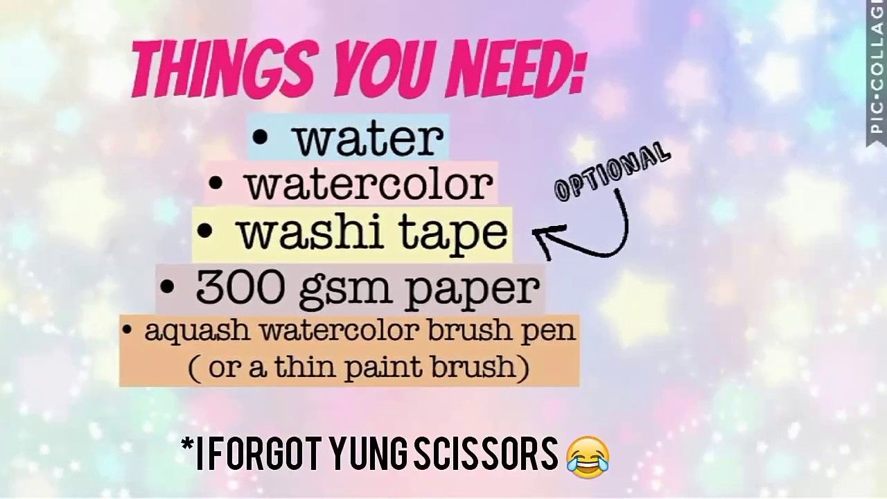 Galaxy Colored Tutorial || calligraphy tutorial #2 - YouTube