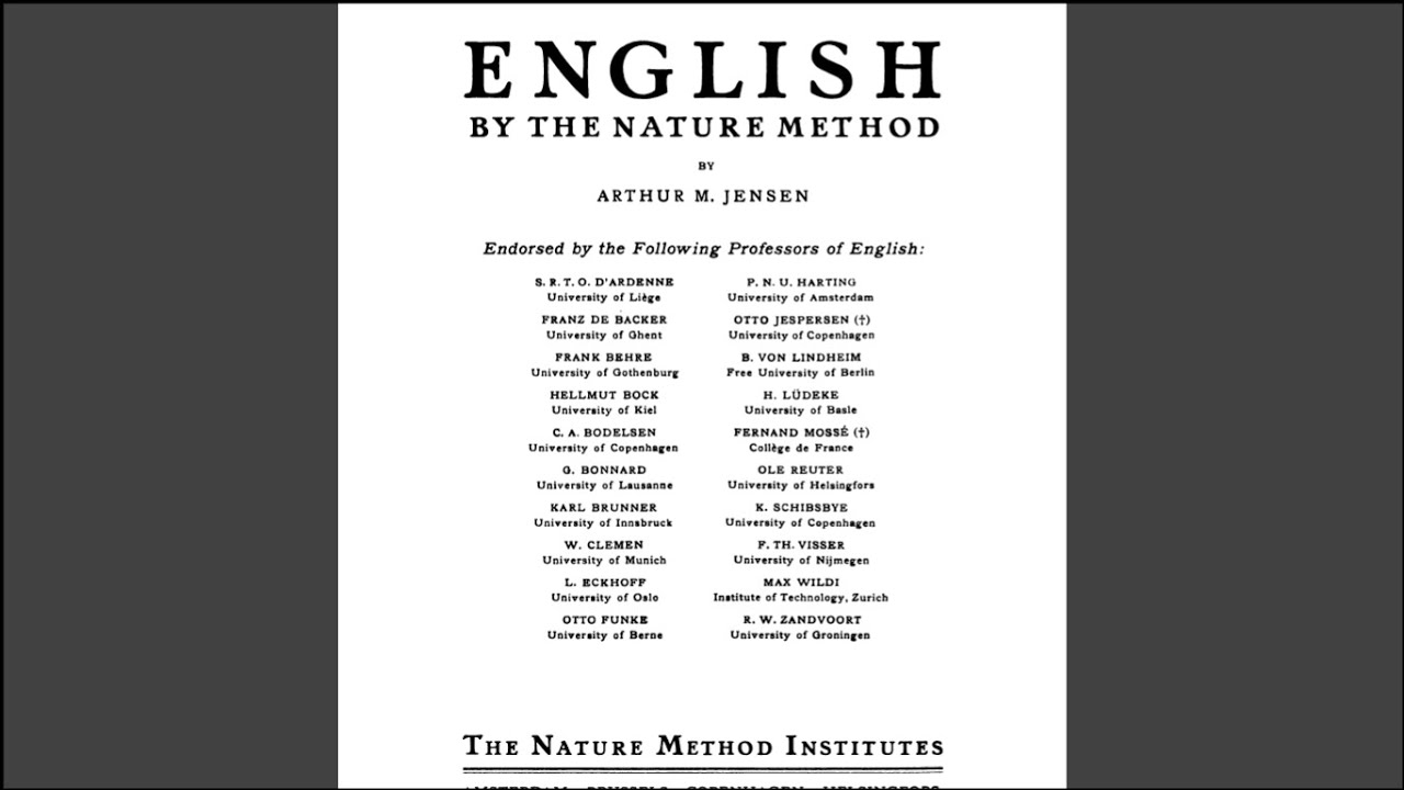 English by the Nature Method Chapter 2 - YouTube