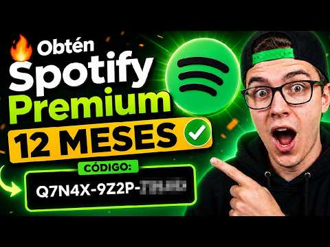 🔥 SPOTIFY PREMIUM GRATIS 2026 ✅ 12 MESES de Spotify Premium GRATIS | MÉTODO Oficial
