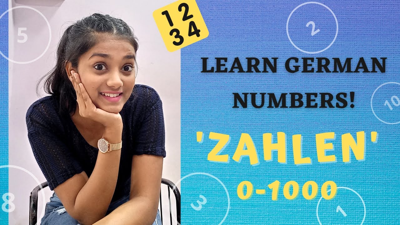 Numbers from 0-1000 in GERMAN | die Zahlen| - YouTube