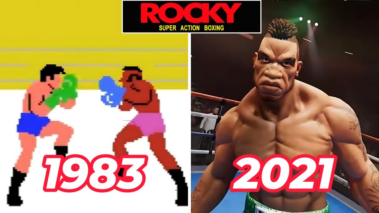 Rocky Games Evolution: From Retro to Modern Era - YouTube