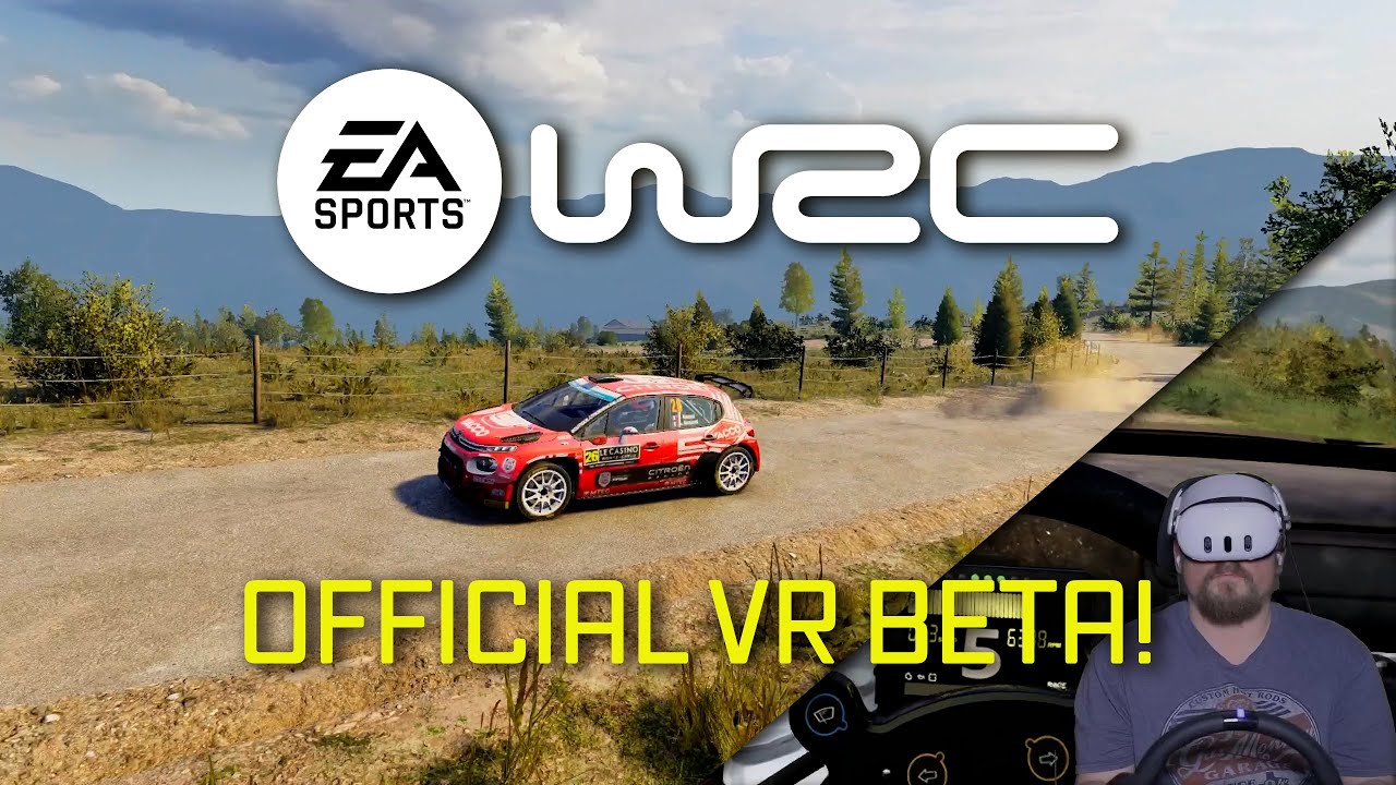 EA Sports WRC Rally official VR Beta! Quest 3, SteamLink - YouTube