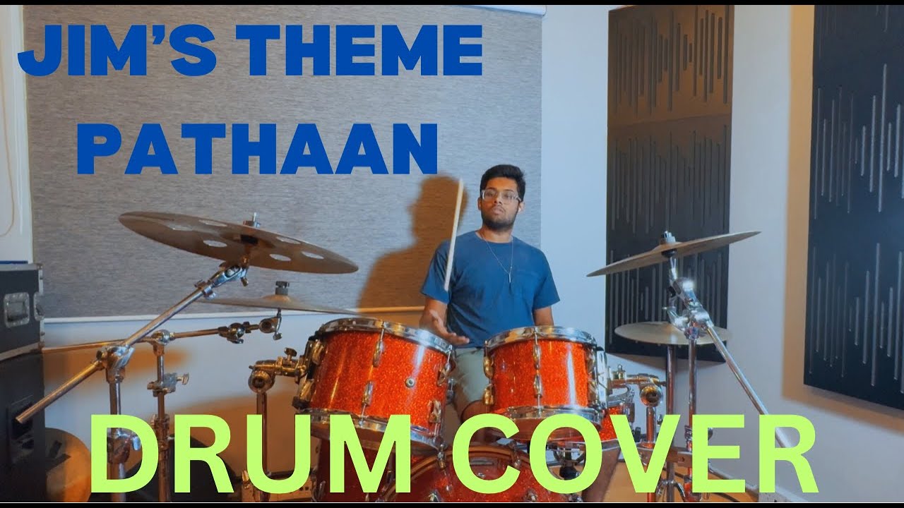 Jim's Theme | Drum Cover | Pathaan | John Abraham | Sanchit Balhara ...