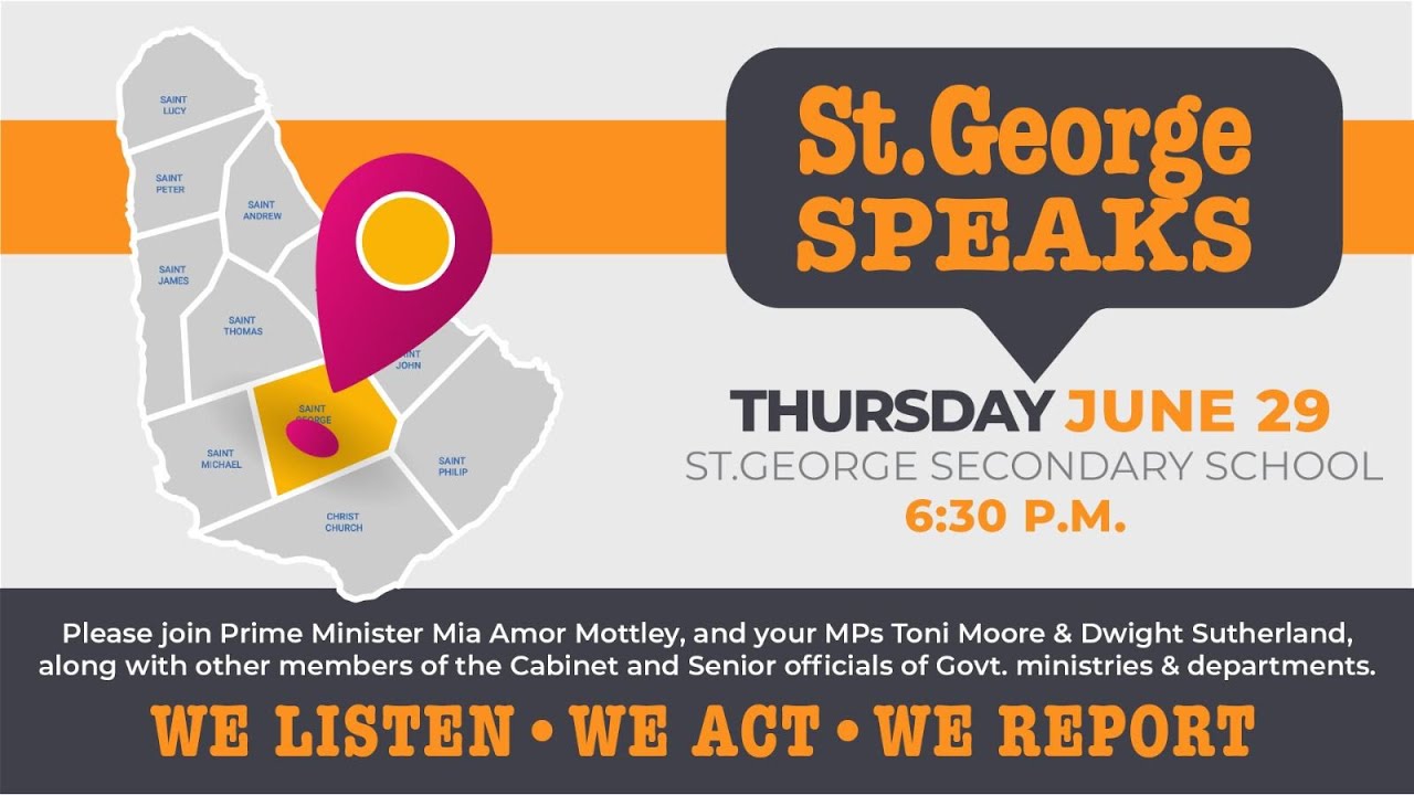 Parish Speaks at St. George Secondary School (June 29, 2023) - YouTube