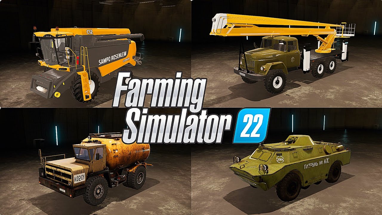 NEW MODS PREVIEW [ 18 Mods ] KAMAZ CRANE | BRDM & MORE - Farming ...