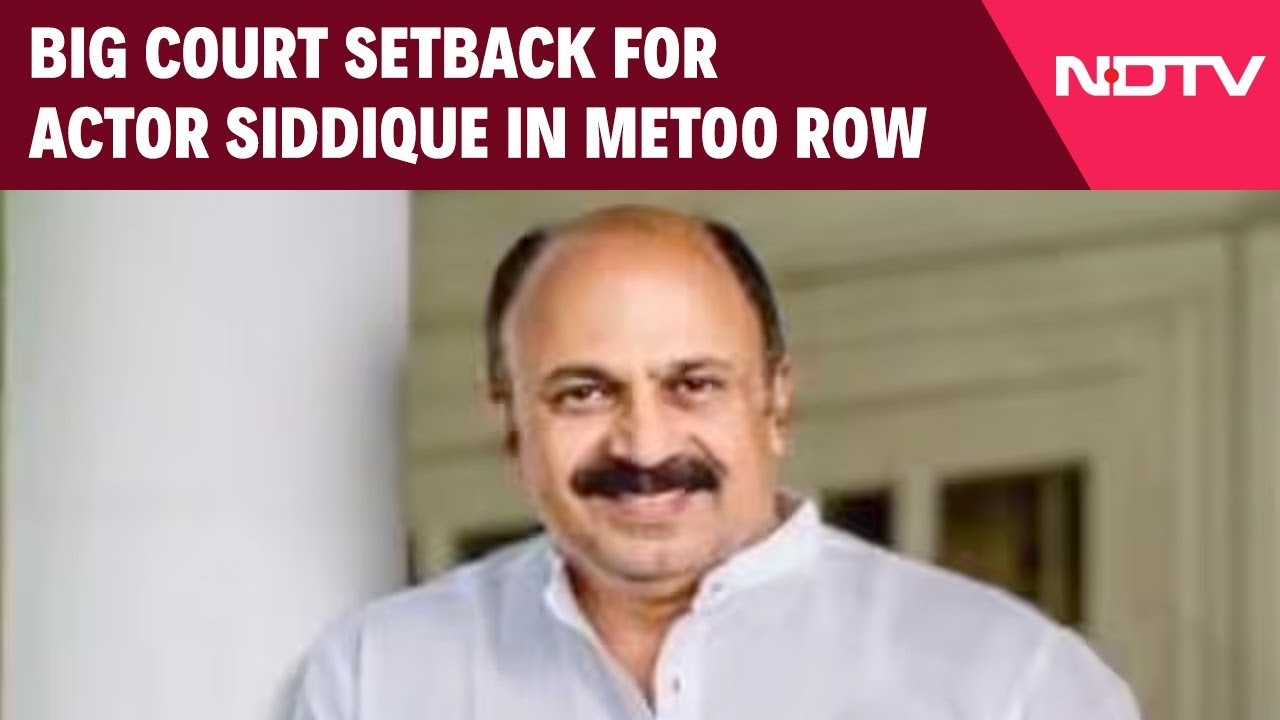 Siddique News | Big Court Setback For Actor Siddique In Malayalam ...