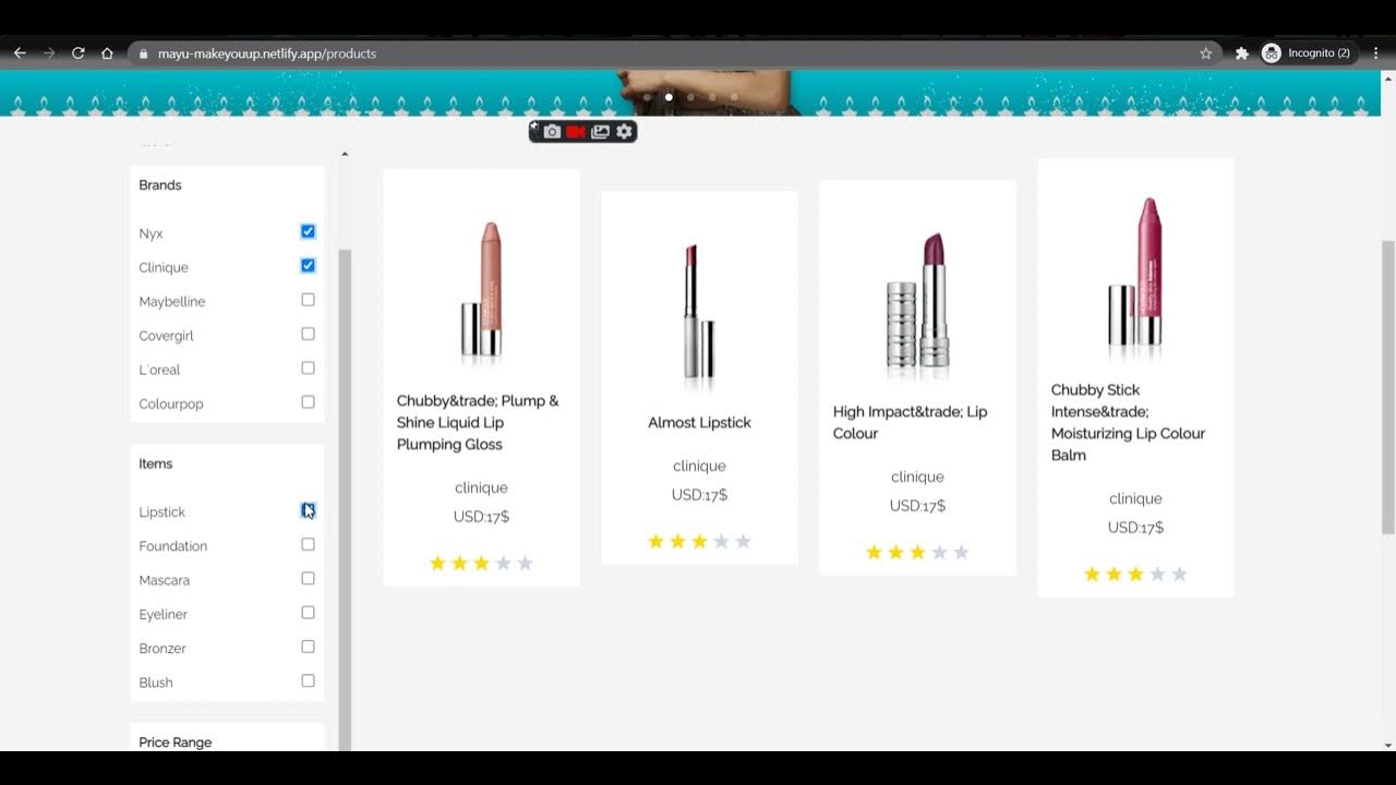 Handling Multiple filters in ReactJs,NodeJs and Mongodb - YouTube